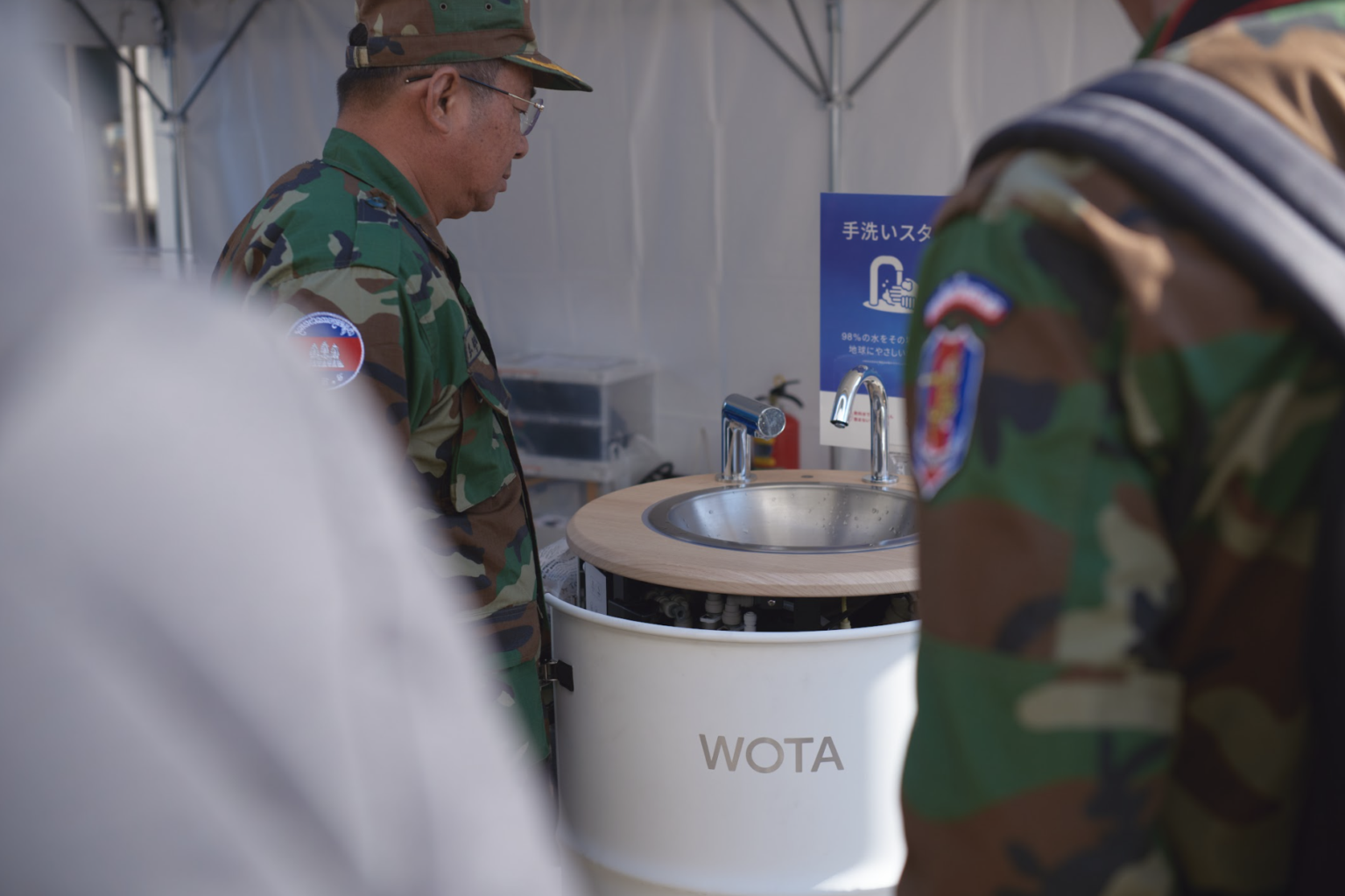 陸上自衛隊主催「南海レスキュー2024」に出展しました | WOTA株式会社 l Water Freedom for Everyone,Everywhere